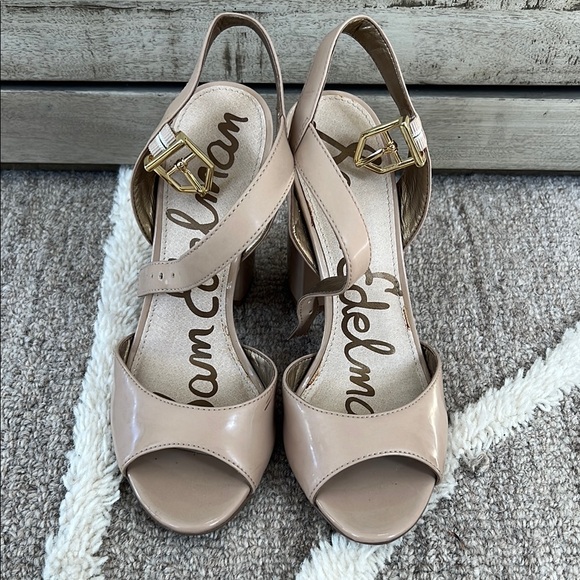 Sam Edelman | Shoes | Buy 3 For 5 Sam Edelman Tan Block Heels | Poshmark